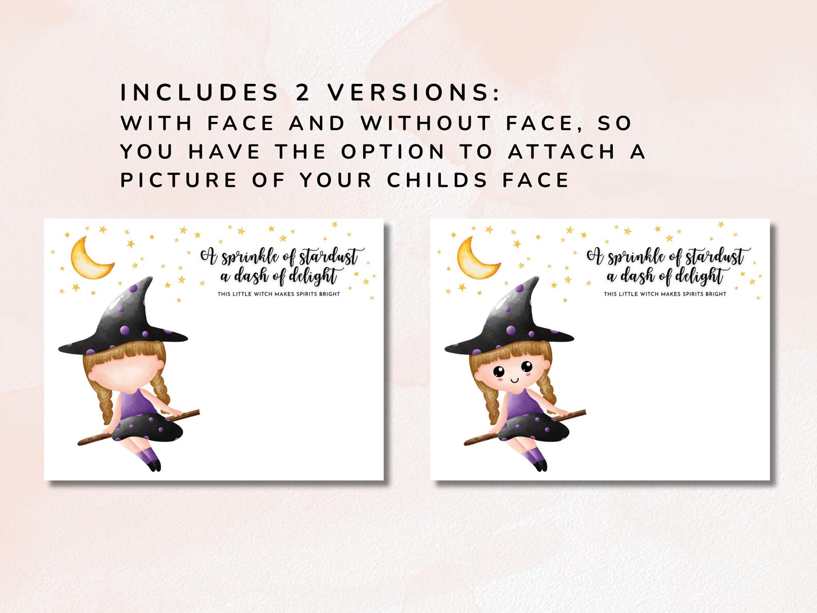 Halloween Cute Little Witch Handprint Art, Printable Keepsake Template ...