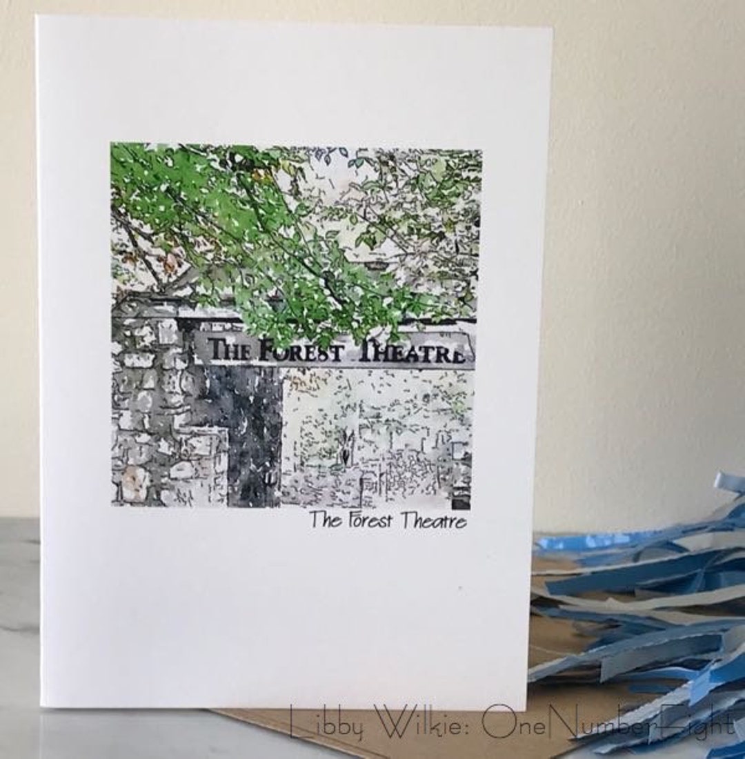 UNC CARD, UNC Forest Theatre, Tarheels Cards, North Carolina Cards, Set ...