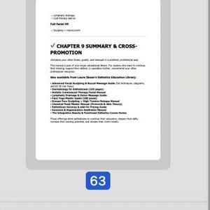 Professional Esthetician Facial Protocol Manual | 63 Page PDF | Facial ...