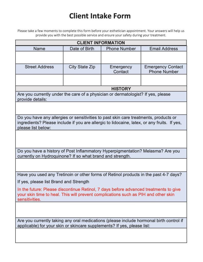 Esthetician's Facial Protocols Guide: Room Rental Pricing, Client ...
