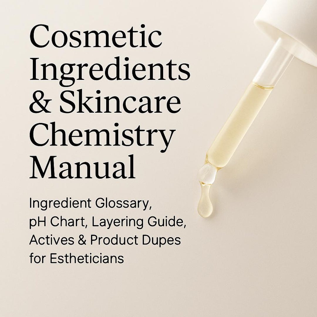Cosmetic Chemistry & Ingredient Manual: Ph Charts, Formulation Basics ...