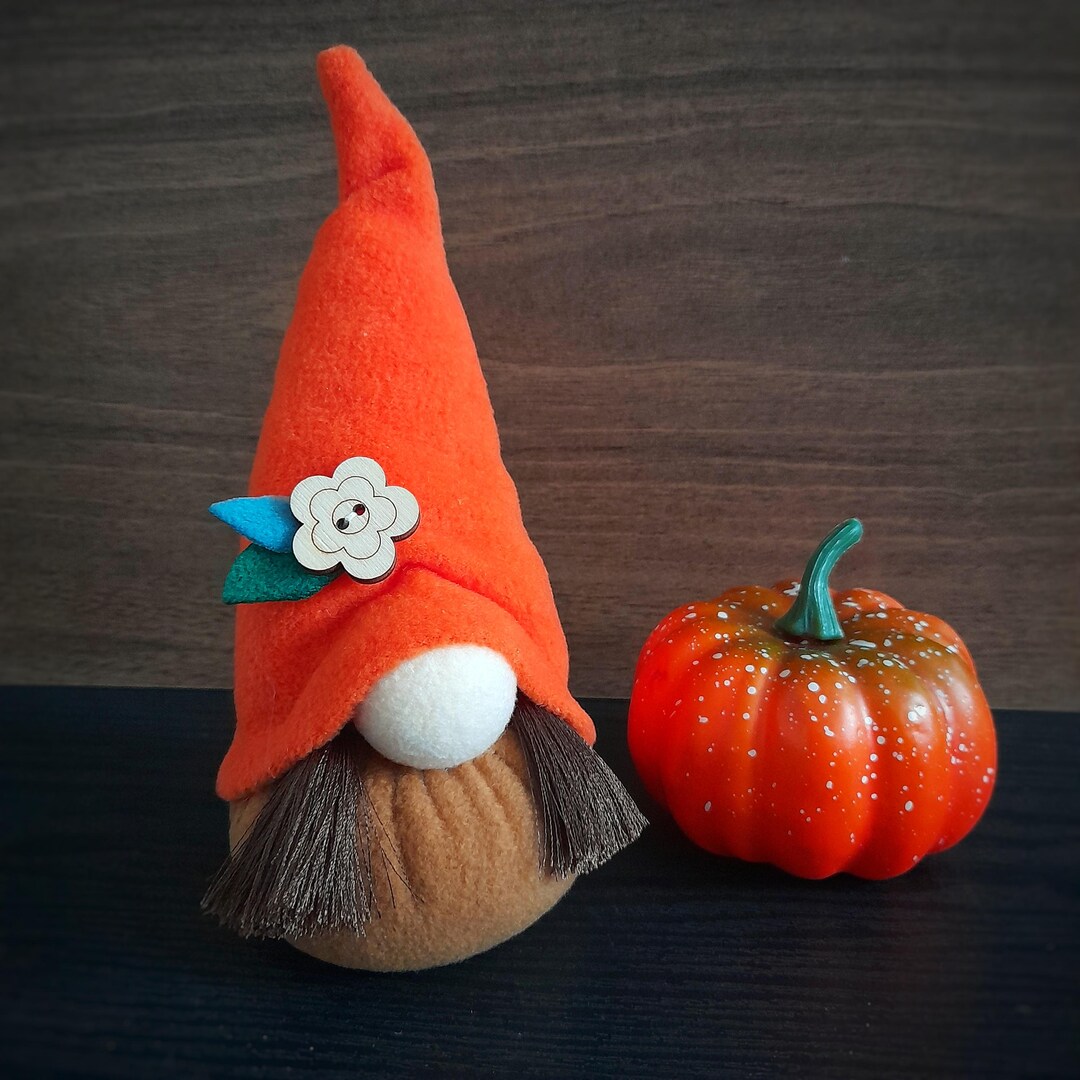 Mini Girl Gnome Custom Handmade Cute Stuffed Plush Soft Gnome Doll ...