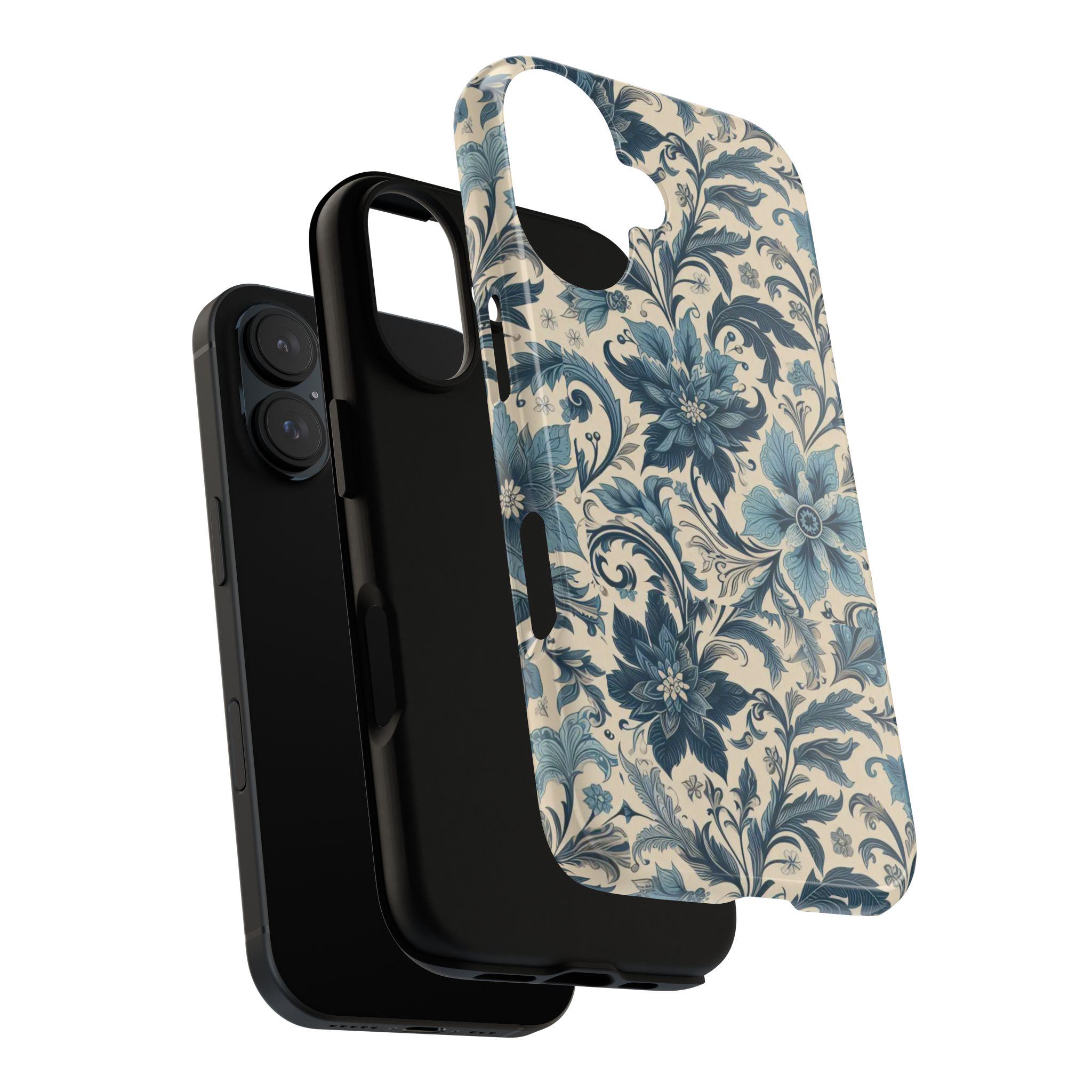Phone Case, Elegant Floral Tough Case for Iphone, Samsung Galaxy ...