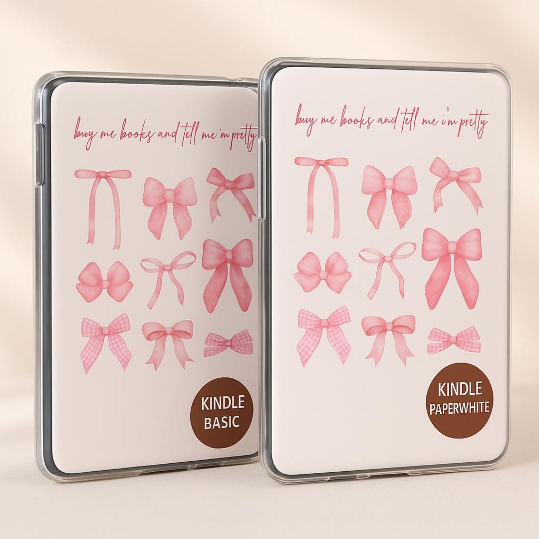 Buy Me Books and Tell Me I'm Pretty – Kindle Basic Case Insert | Pink ...