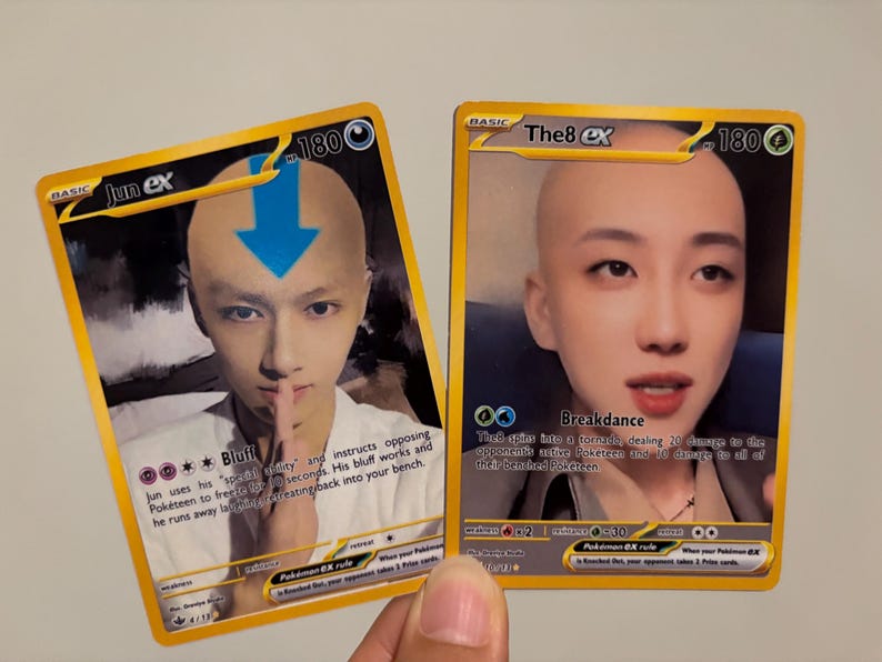 Baldsvt Trading Cards | Military Seventeen | Custom Pokémon-style Photo ...