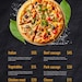 Editable Pizza Menu Template: Restaurant Menu Design (canva, PDF) - Etsy