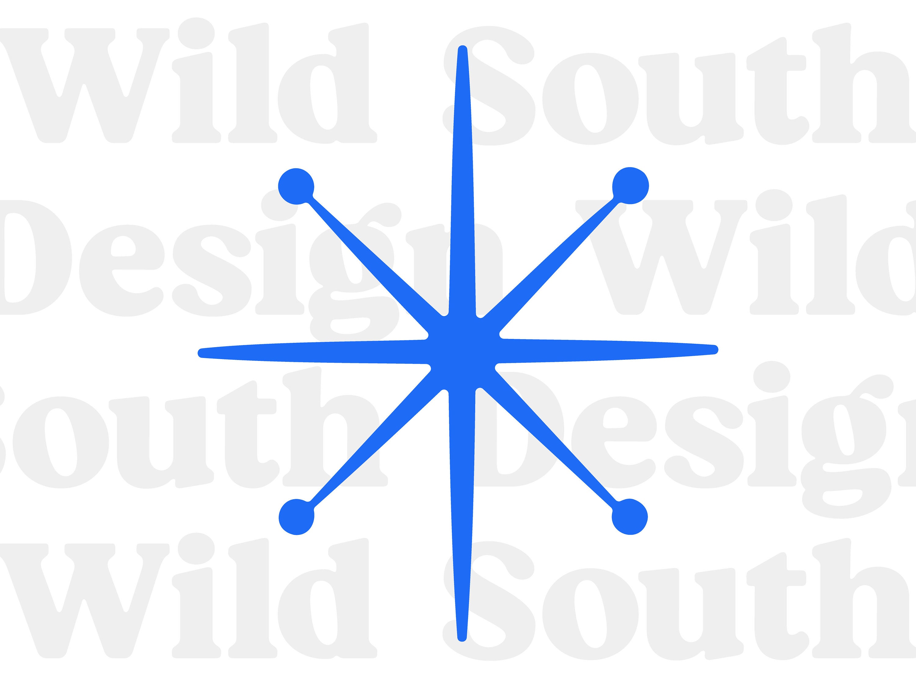Retro Stars Clipart - Set of 3 Retro Atomic Stars - Midcentury Modern ...