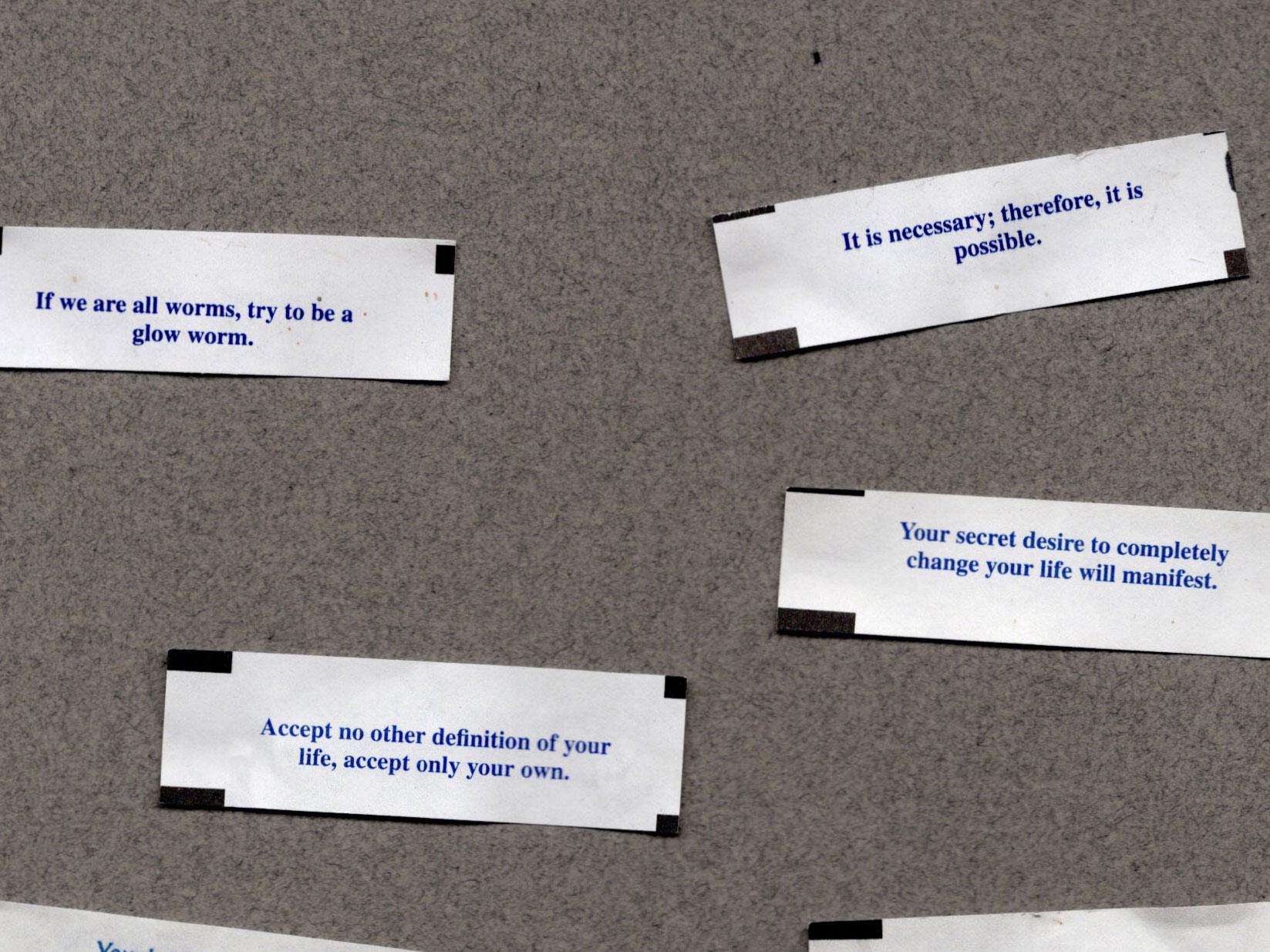 Fortune Cookie Fortune Art Print: Inspirational Wall Decor - Etsy