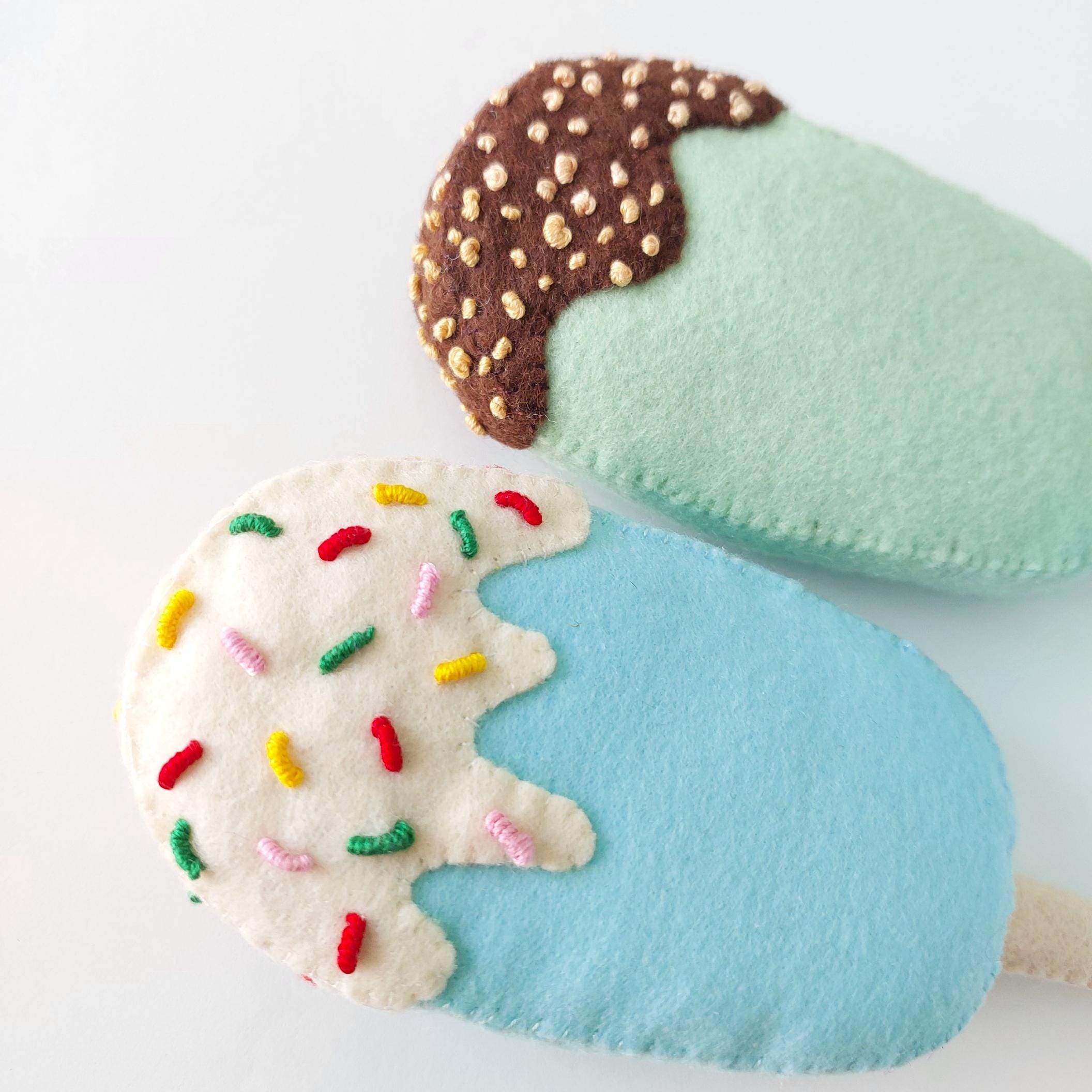 Felt Popsicles Ice Cream -no.42- PDF Pattern - Etsy