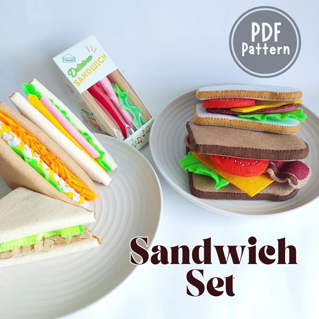 Sandwich Set -no.07 - PDF Pattern - Etsy