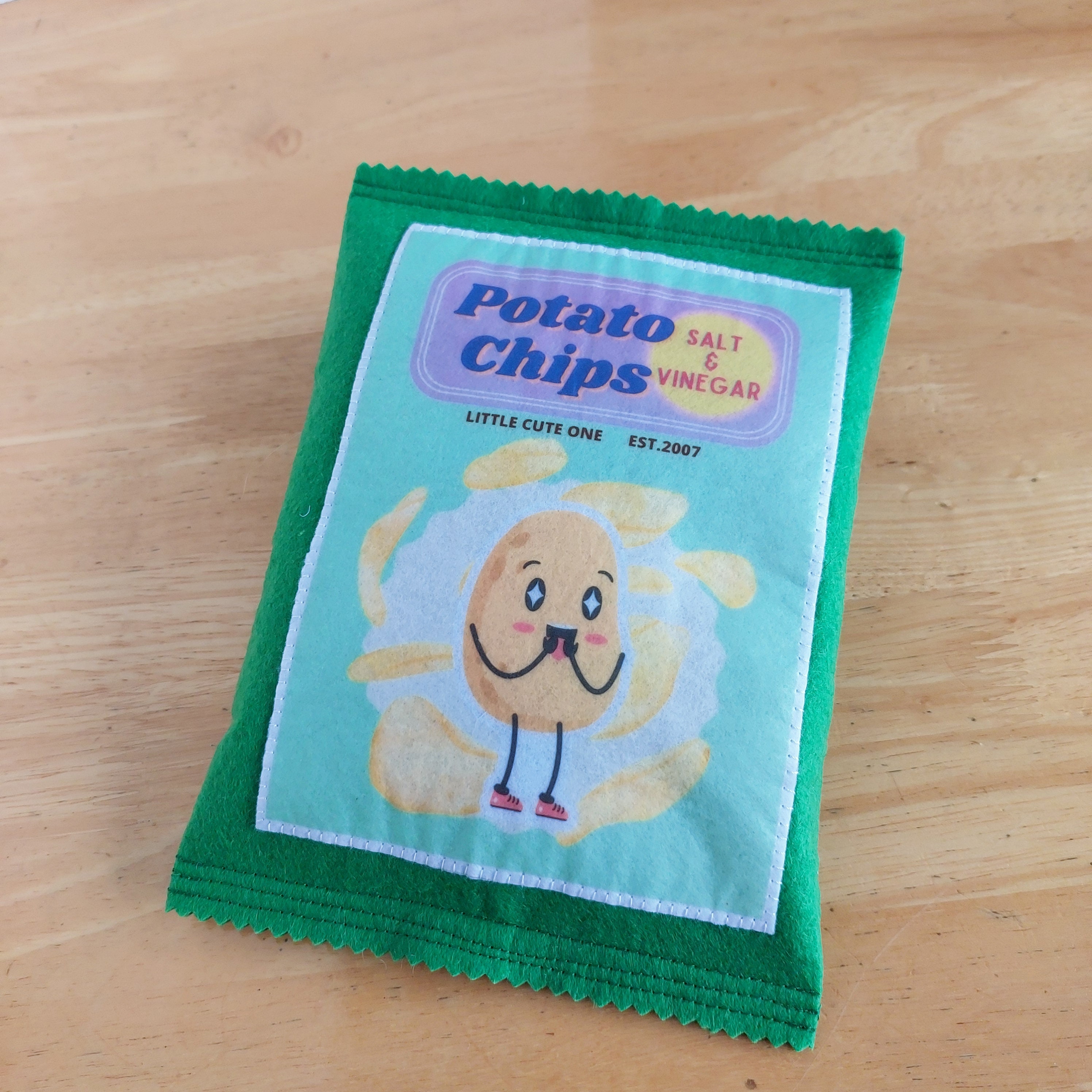 Felt Potato Chips -no.30 - PDF Pattern - Etsy