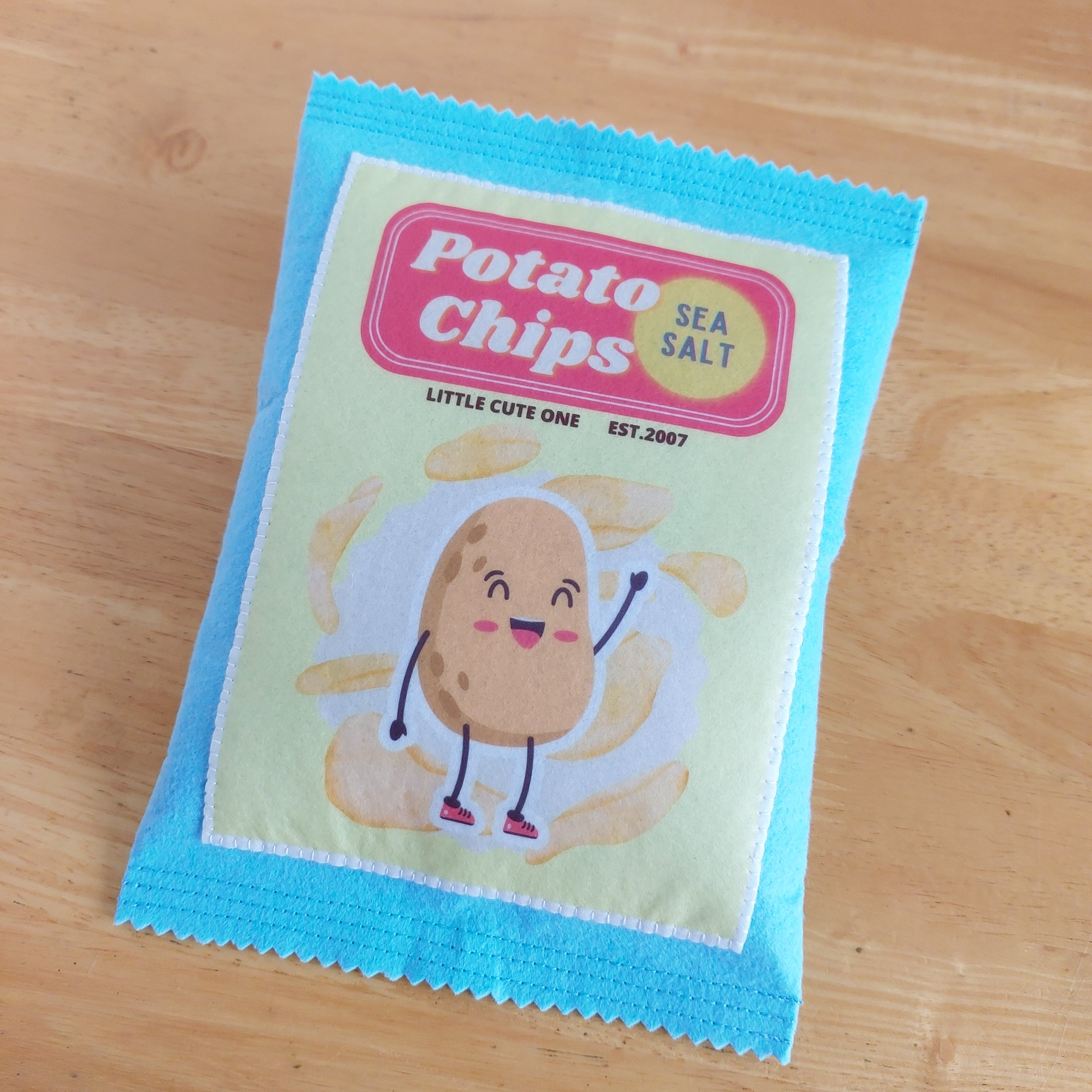 Felt Potato Chips -no.30 - PDF Pattern - Etsy
