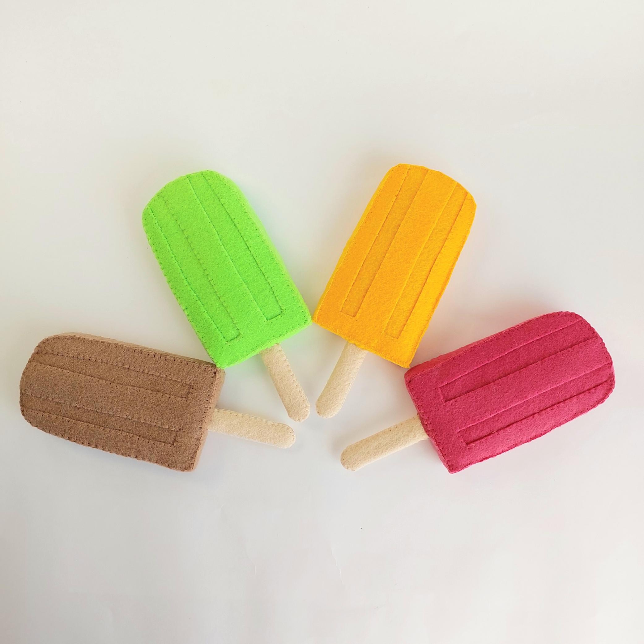 Felt Popsicles Ice Cream -no.42- PDF Pattern - Etsy