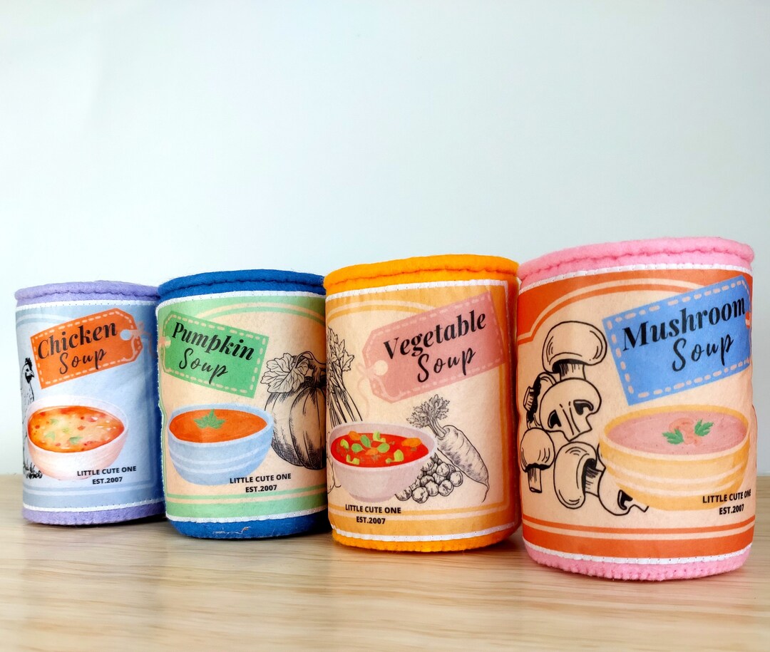 Felt Soup Can -no.27 - PDF Pattern - Etsy