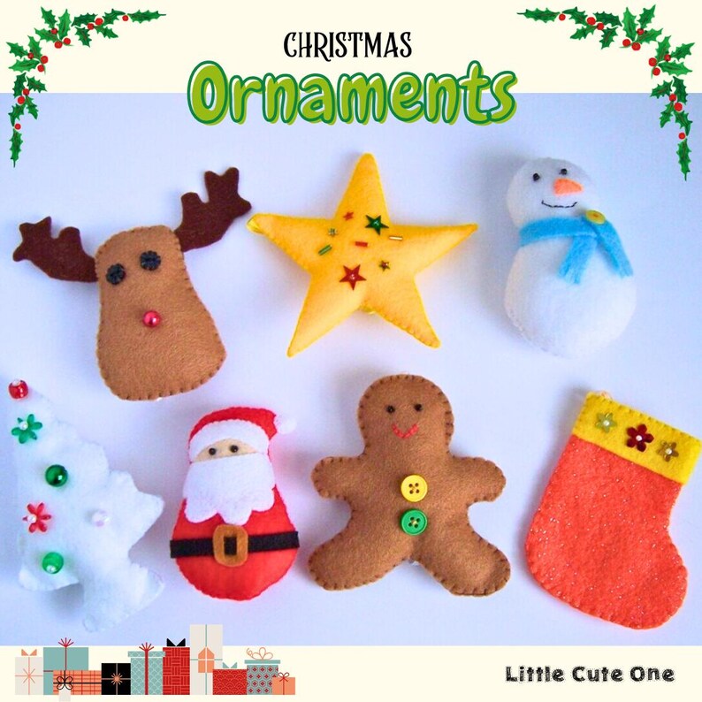 Christmas Felt Pattern Bundle – Instant Download (PDF) - Etsy