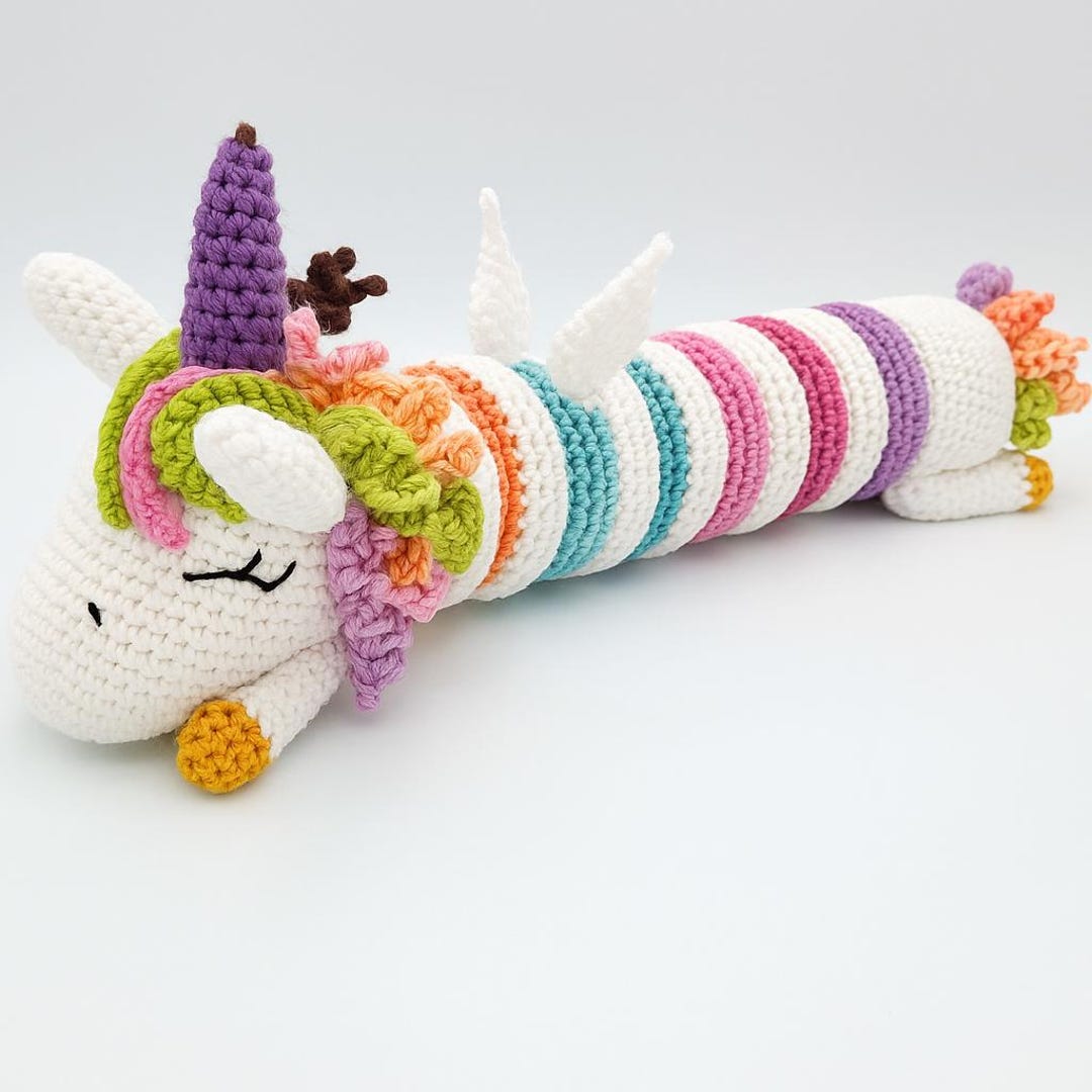 Crochet Pattern – Amigurumi Long Unicorn Plush PDF Tutorial - Etsy