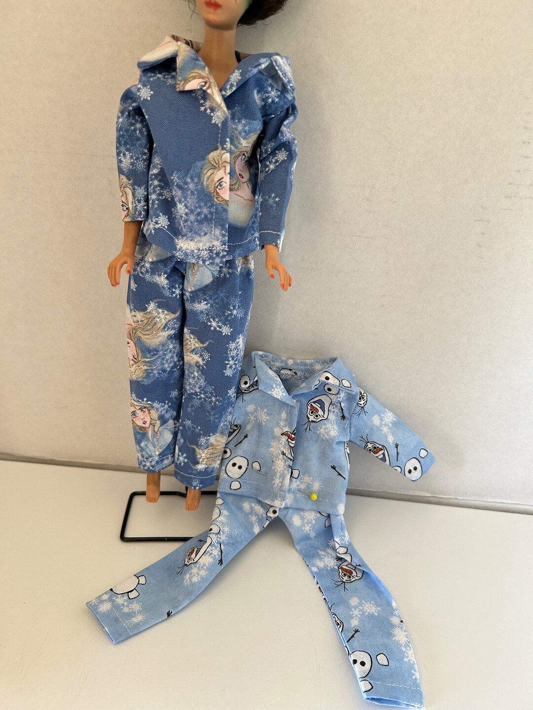 New Frozen or Olaf Barbie Pjs - Etsy