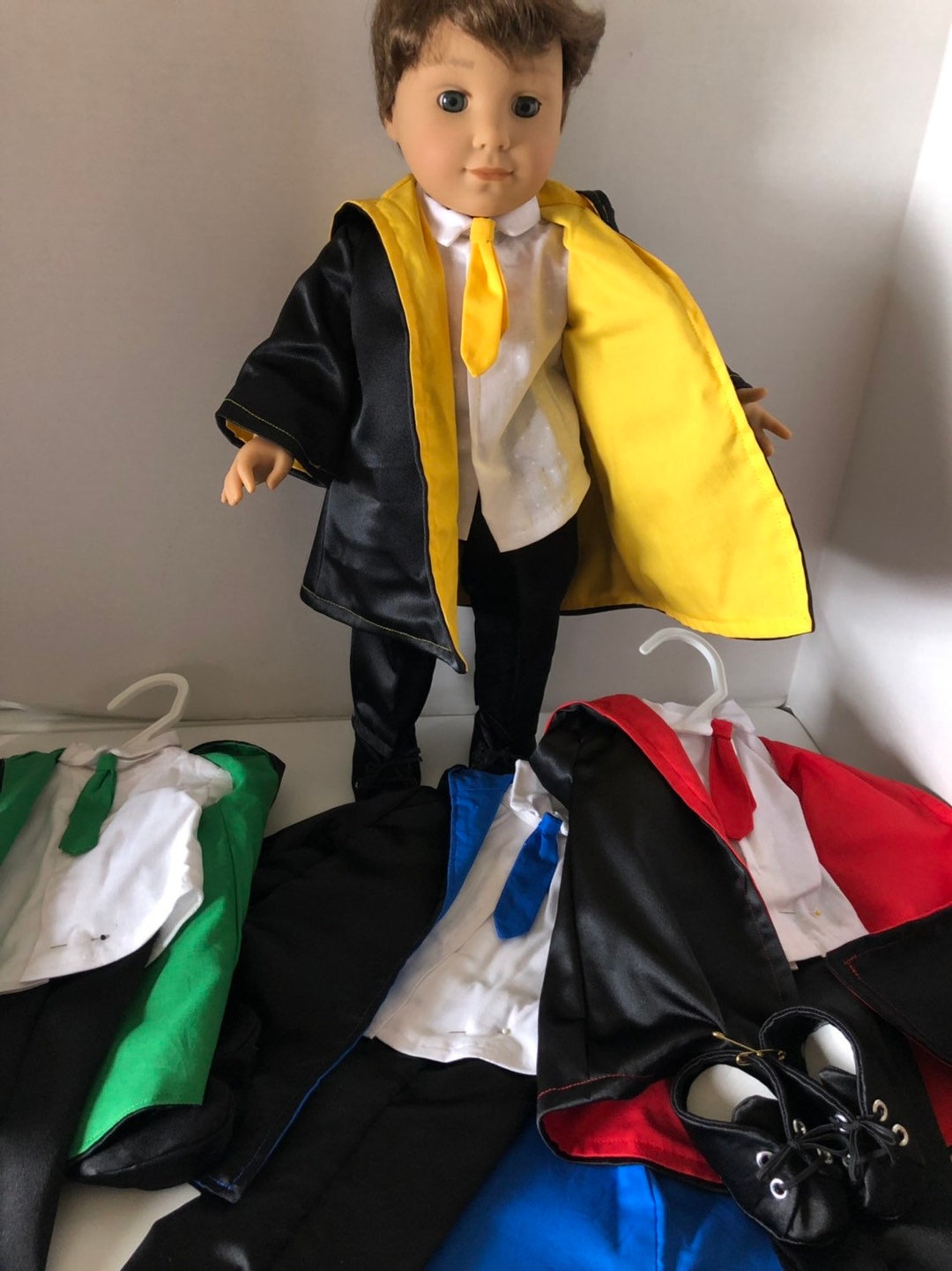Colored Robes in Four Colors (green Blue Red Yellow) for 18” Girl or ...
