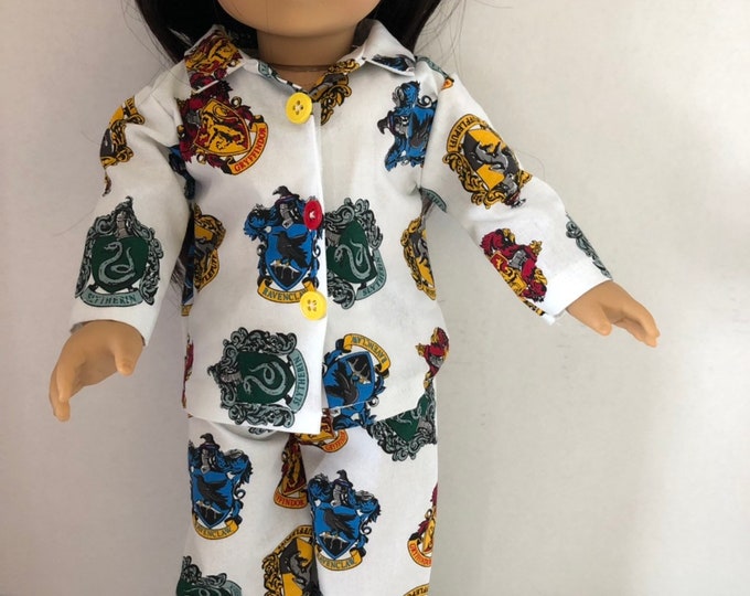 Wizard Pajamas for 18 American Girl Doll Free Shipping | Etsy