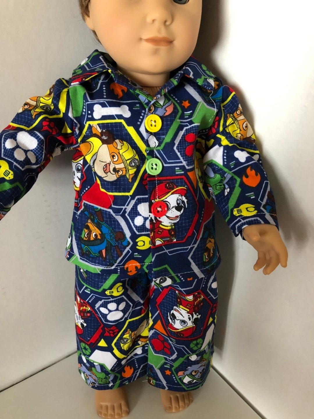 Boy Blue Paw Patrol for 15” or 18” Boy Doll Free Shipping - Etsy