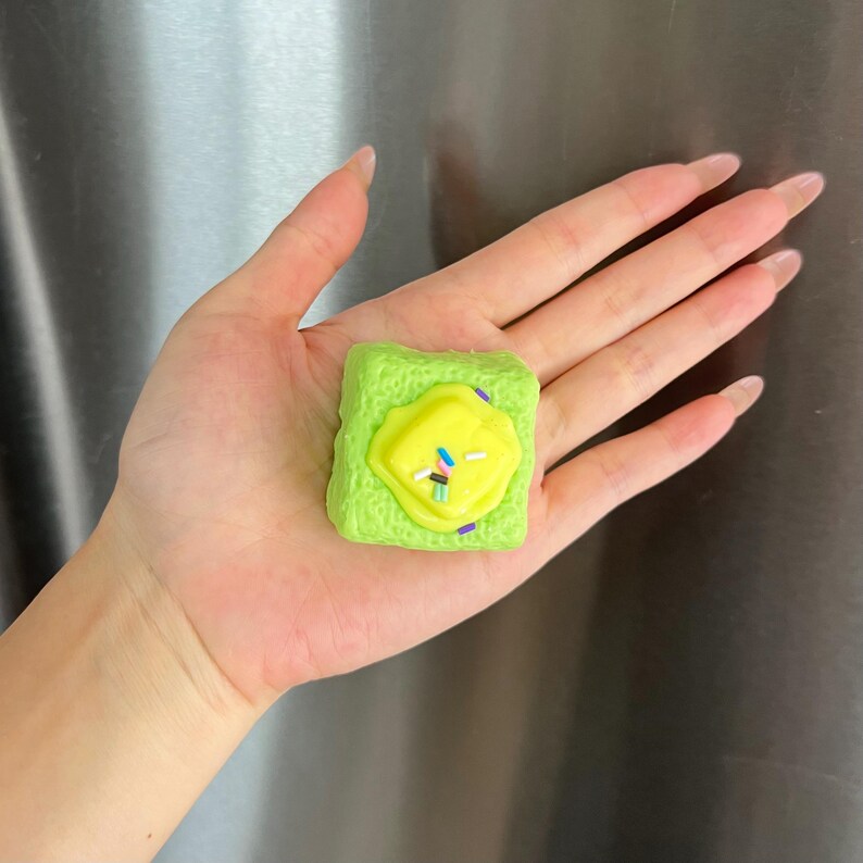 Mini Matcha Mochi Squishy: Kawaii Green Tea Dessert Fidget Toy - Etsy