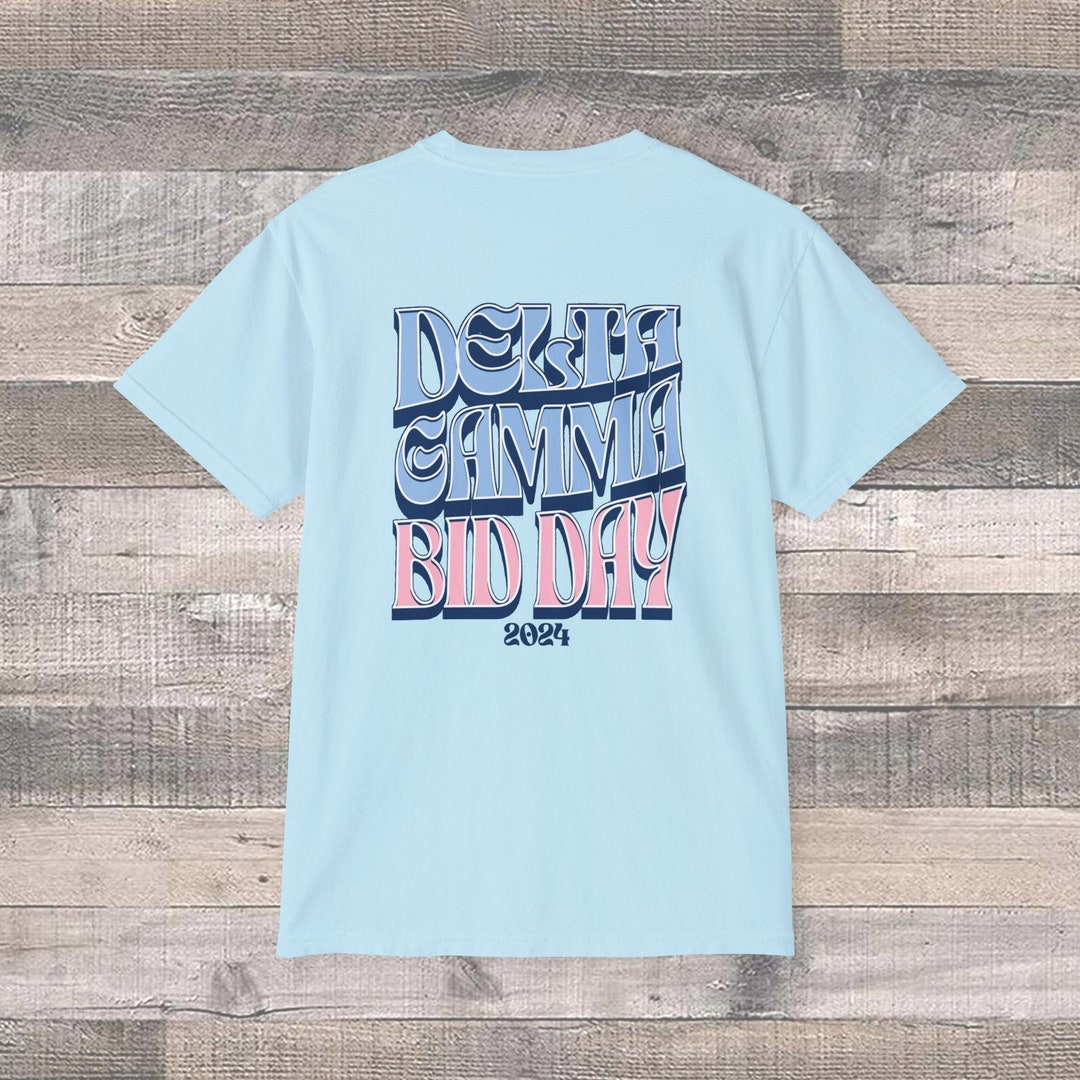 Delta Gamma Dee Gee DG Bid Day 2024 Custom Designed T Shirt - Etsy