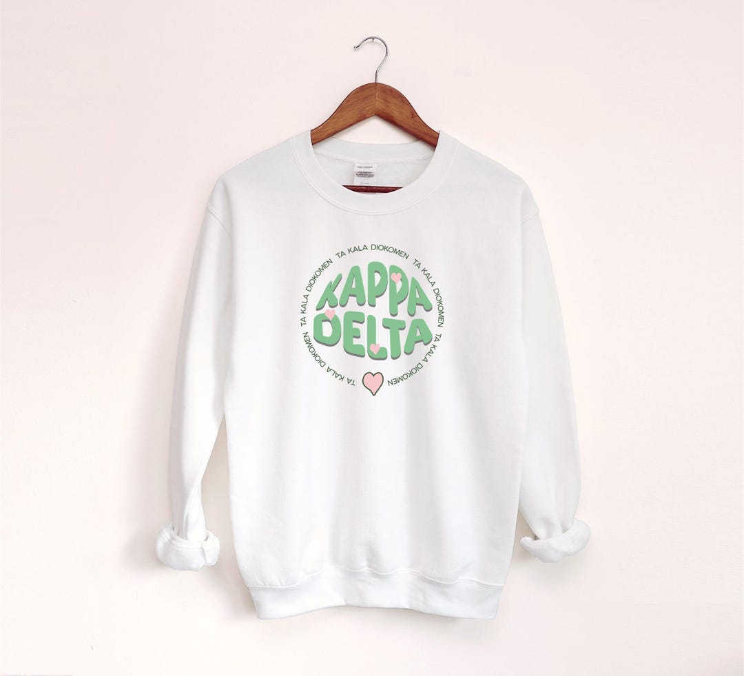 Kappa Delta KD Custom Designed Sweatshirt Gildan 18000 - Etsy