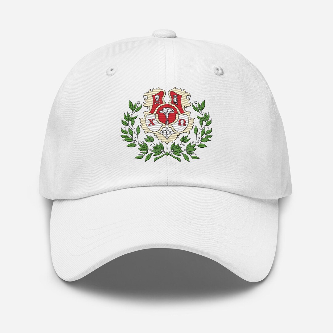 Chi Omega Crest Embroidered Hat Custom Designed - Etsy