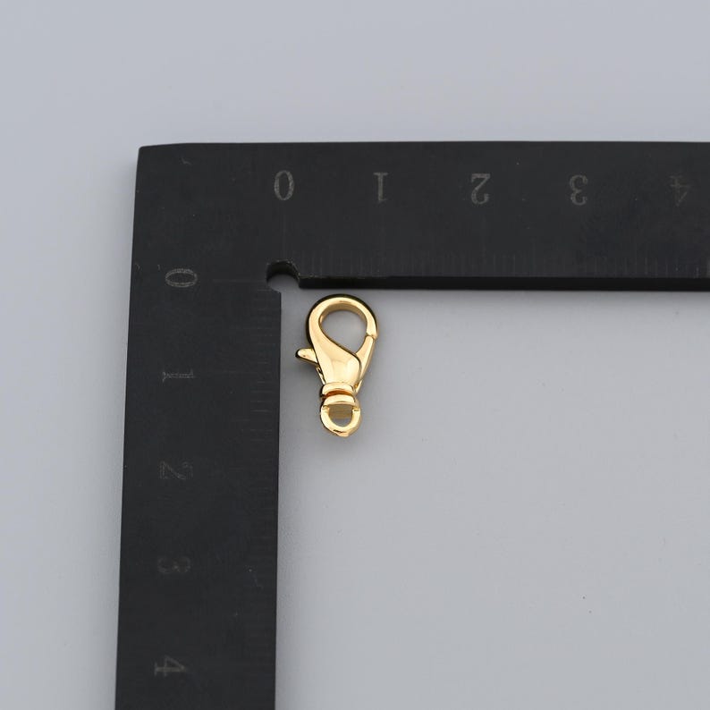 Swivel Loop Lobster Clasp in 18K Gold Filled for Necklace Bracelet ...