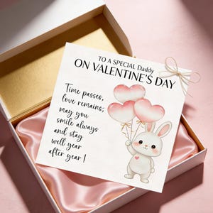 Cute Custom Card From Kid to Daddy for Valentine's Day,kid-to-dad ...