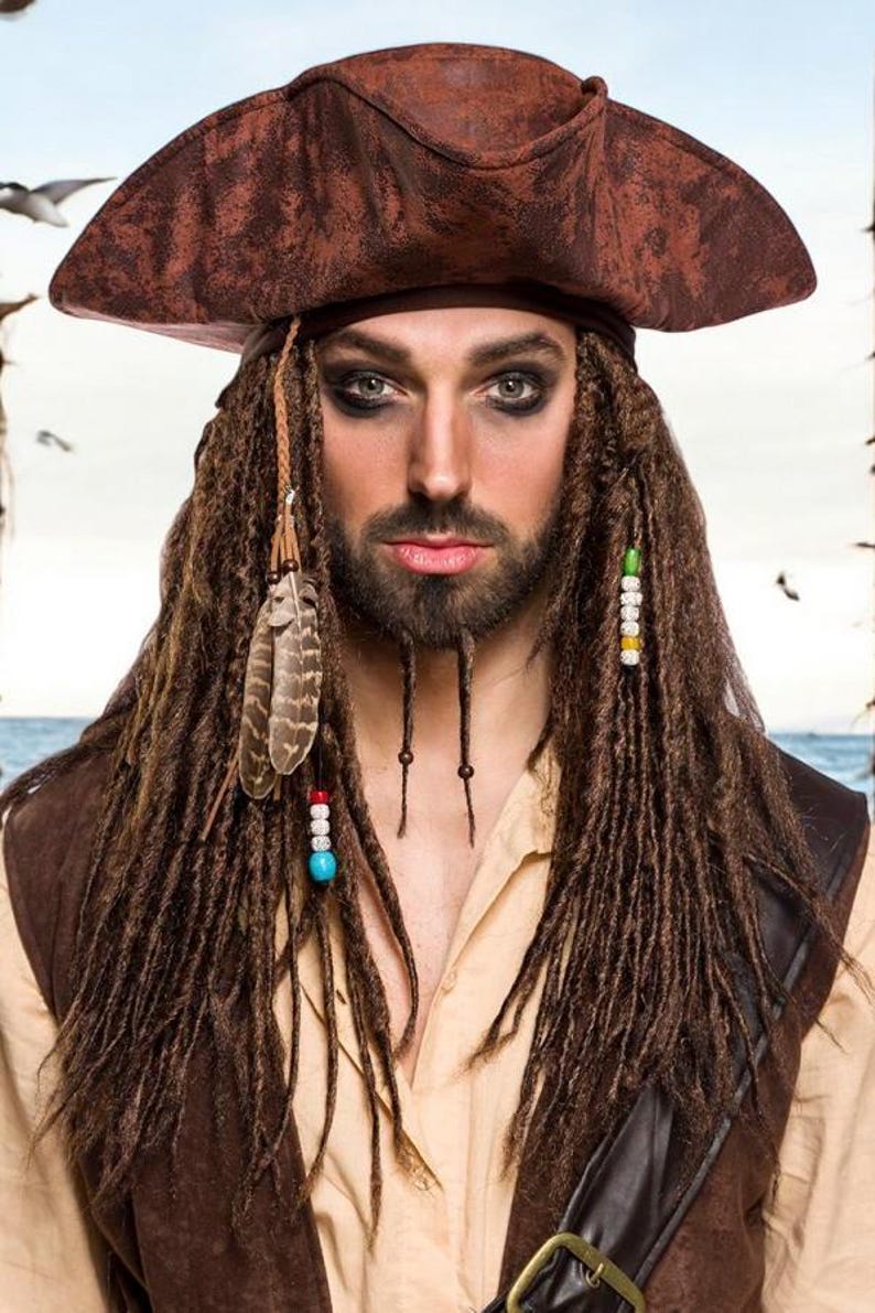 Jack Sparrow-Paar, Piratenkostüm, Fluch der Karibik-Paar, Piratin, LARP ...