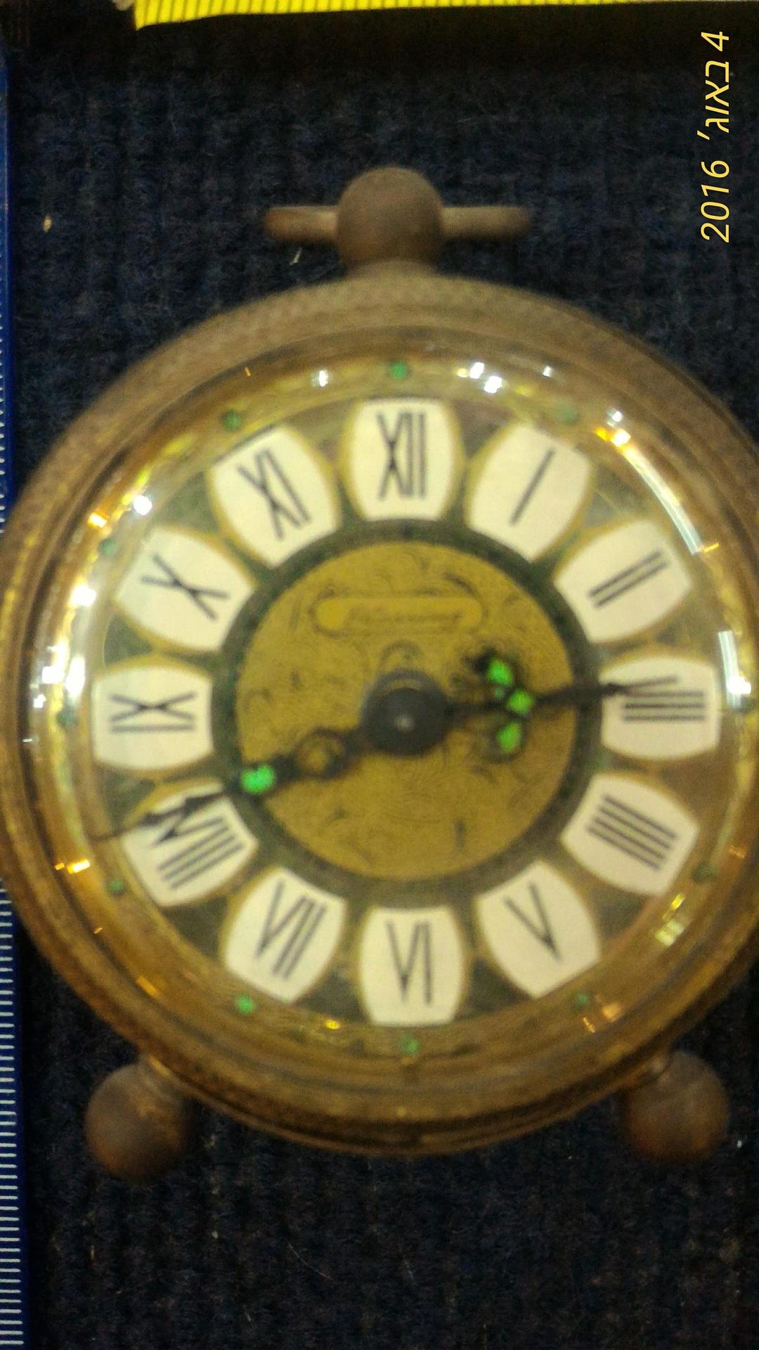 Vintage Mechanical Desk Clock [CLK10104] - Etsy