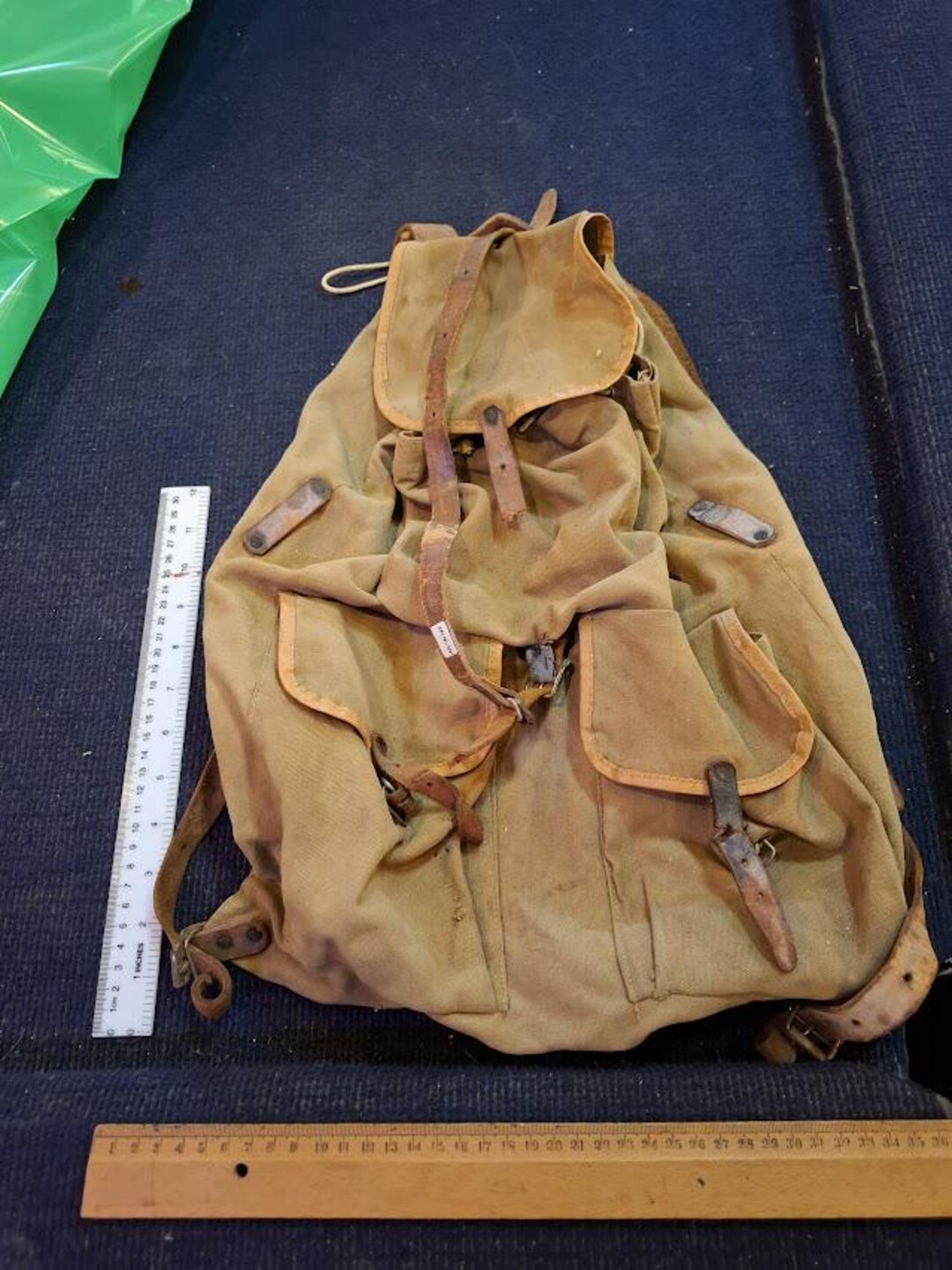 Old British Military Backpack [ARM10168] - Etsy