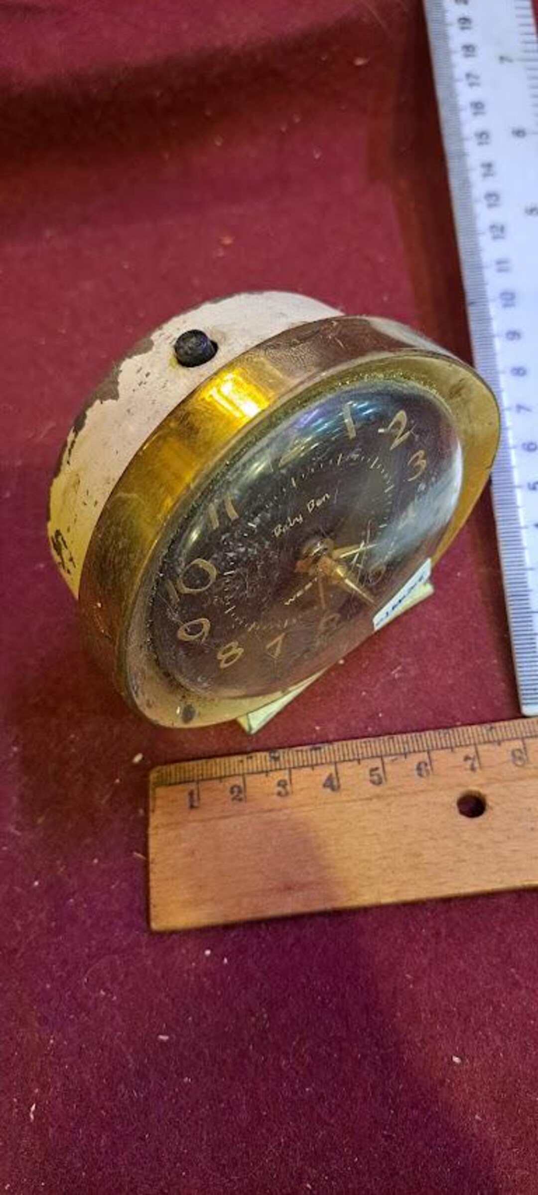 Vintage Mechanical Desk Clock [CLK10206] - Etsy