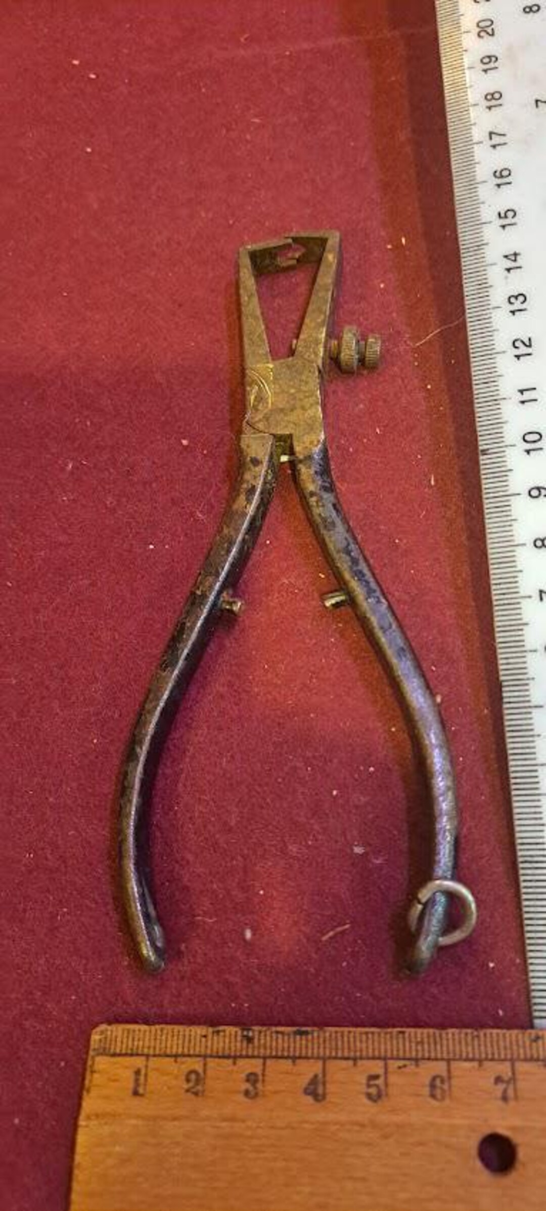 Antique Iron Electrical Wire Insulation Cutter [TOL10196] - Etsy
