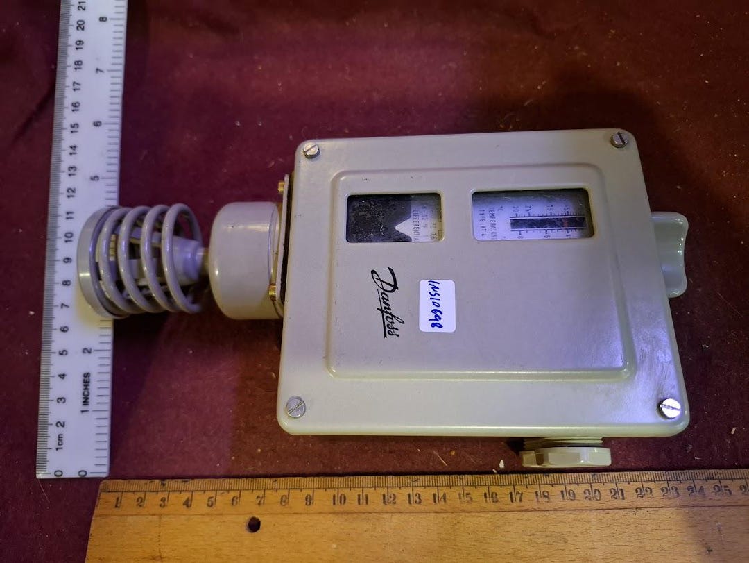 Old Danfoss Thermostat [INS10698] - Etsy