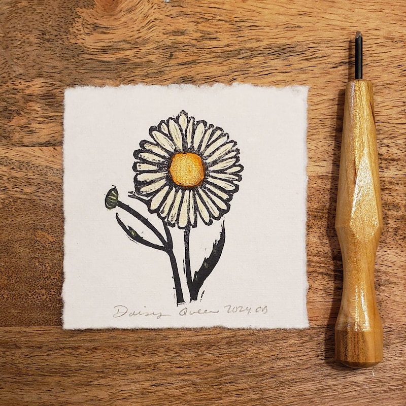 Daisy Print - Etsy