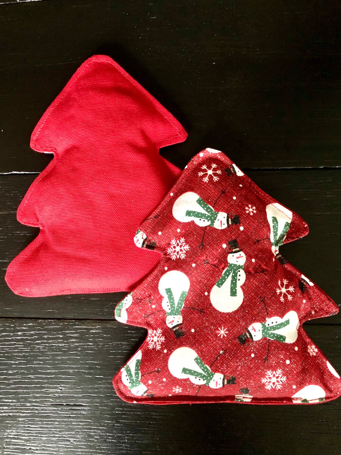 Christmas Tree shaped Beanbags Set of 3 4 6 and 8 Indoor | Etsy