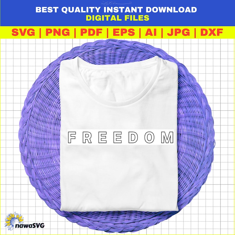 Freedom SVG, Patriotic T-shirt Design, USA, Liberty (digital Download ...