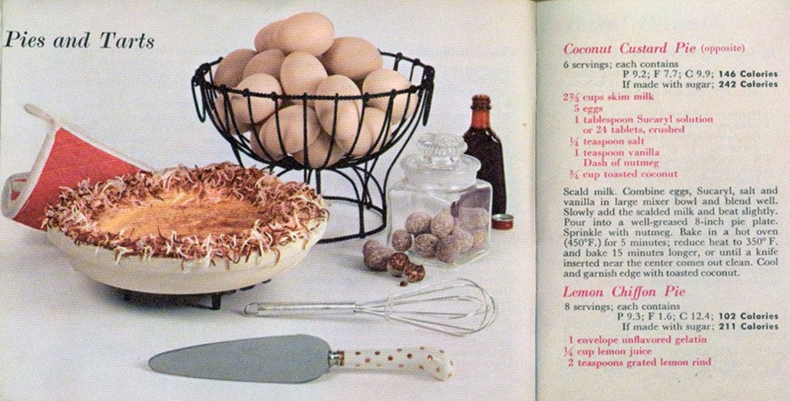 Vintage Advertising Cookbook SUCARYL Artifical Sweetener 1950s - Etsy