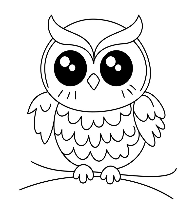 Woodland Animals Coloring Page: Forest Friends Printable (PDF) - Etsy