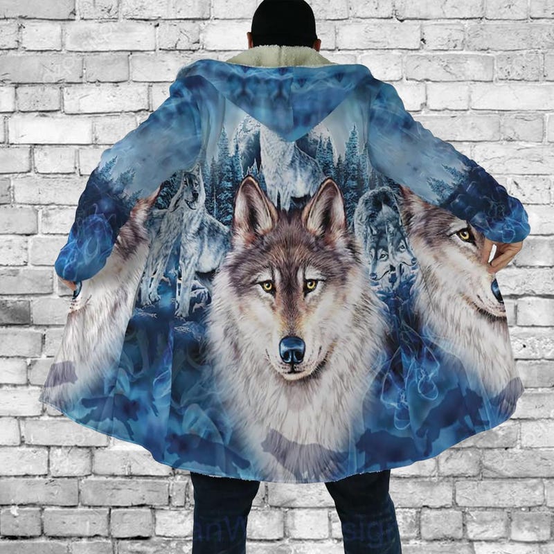 Wolf Cloak - Etsy