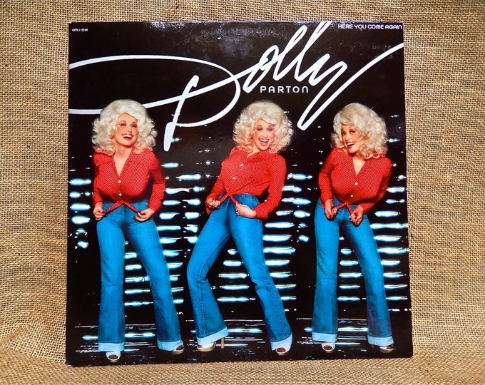 Dolly Parton Here You Come Again 1977 Vintage Vinyl Gatefold Record