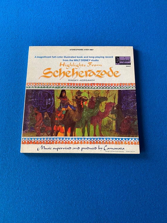 Walt Disney Highlights From Scheherazade Vintage Vinyl | Etsy