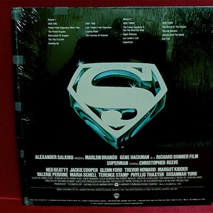 SUPERMAN the MOVIE Original Soundtrack 1978 Vintage Vinyl | Etsy