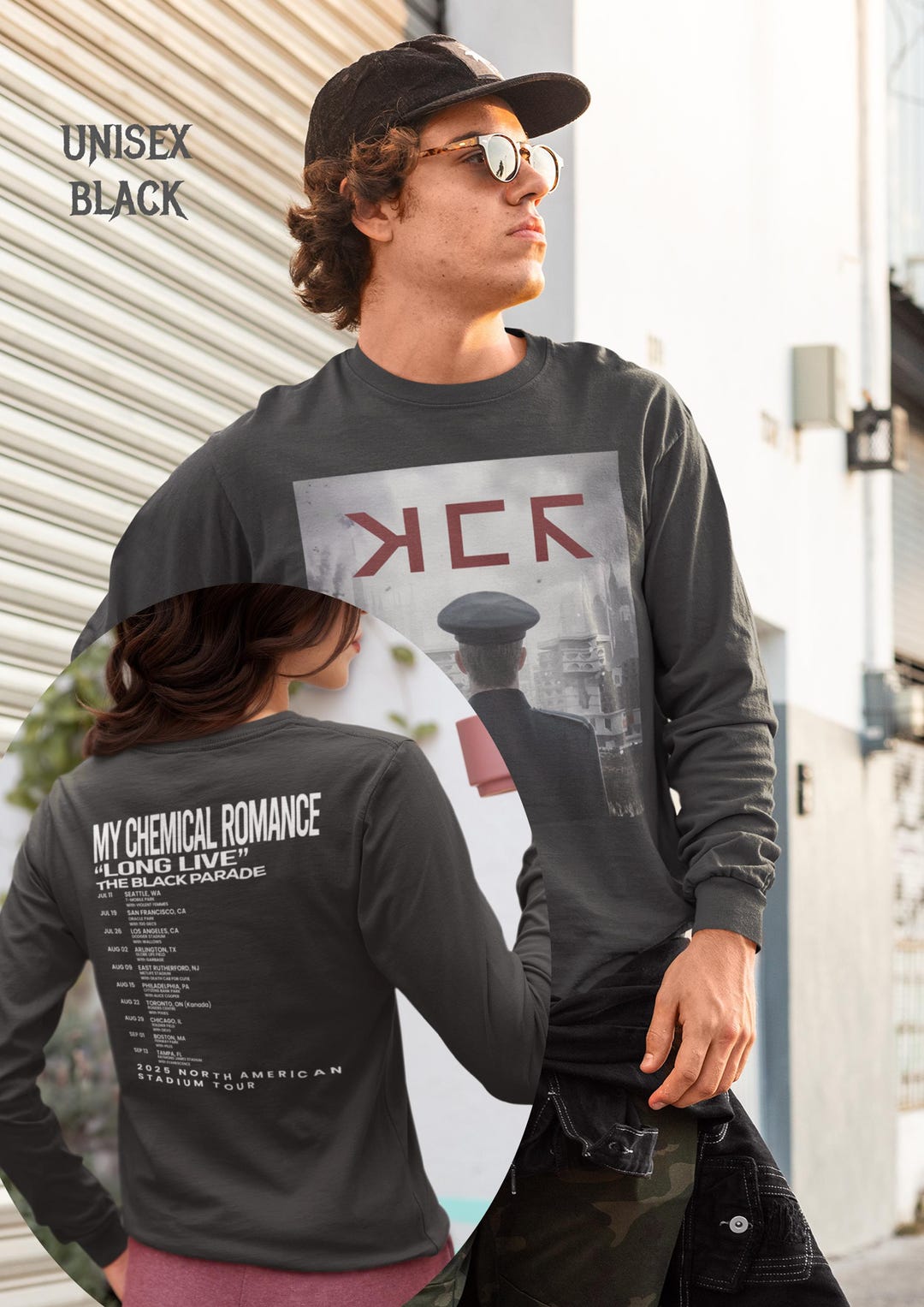 My Chemical Romance Band T-shirt | MCR Merch | Emo Punk Rock Tee ...