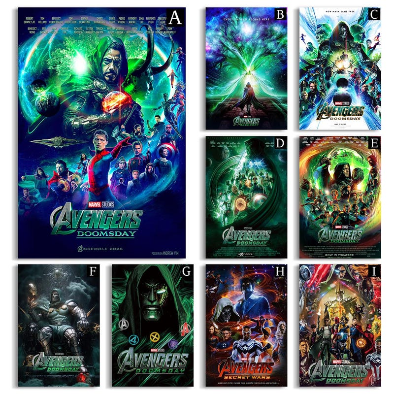 Poster Custom Film 2026 - Etsy