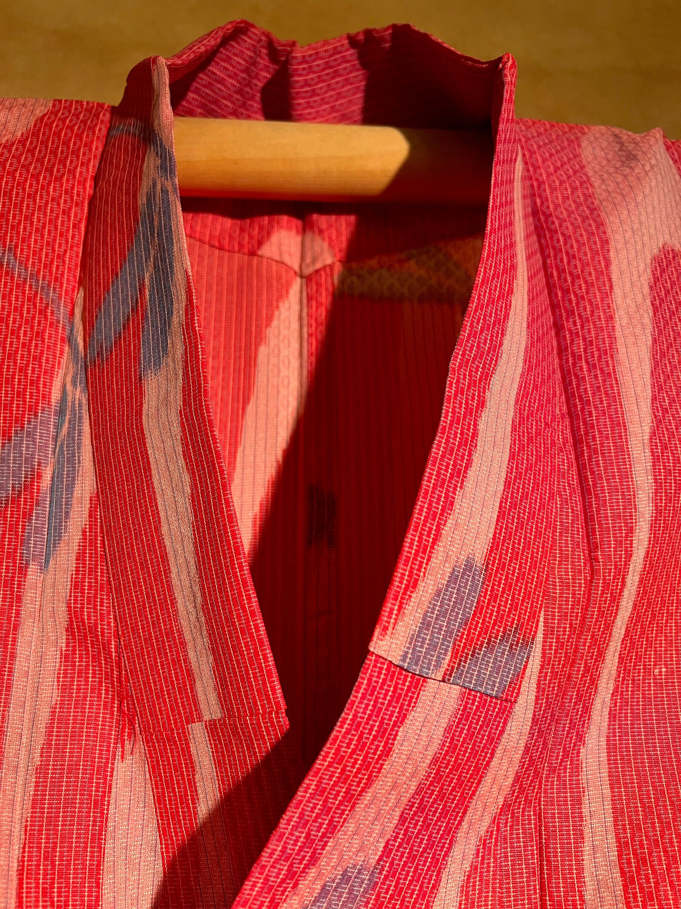Vintage Sha Silk Unlined Kimono / Rare Pink Color Dragonfly - Etsy