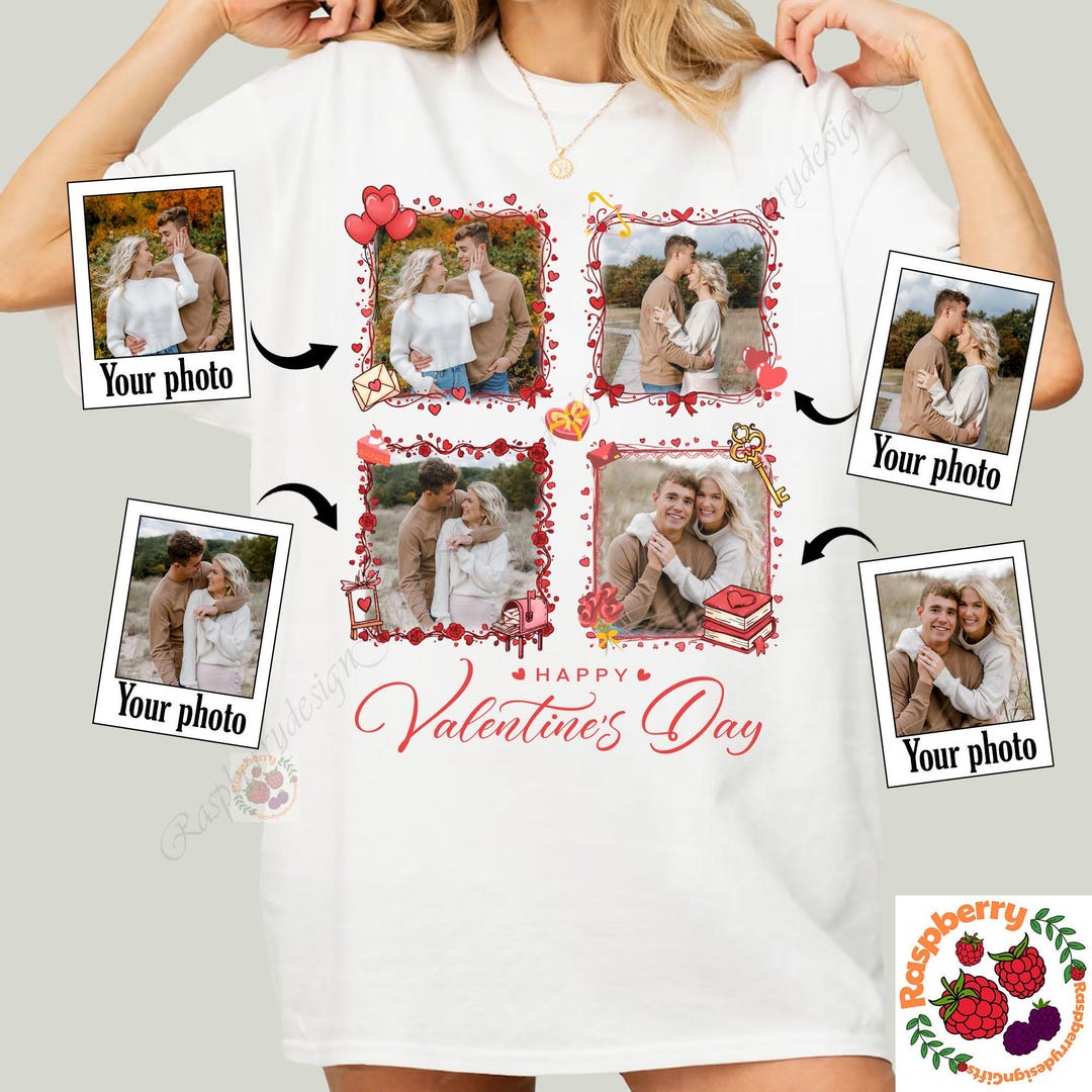 Personalized Valentines Day Matching Shirt for Couple, Custom Couple ...