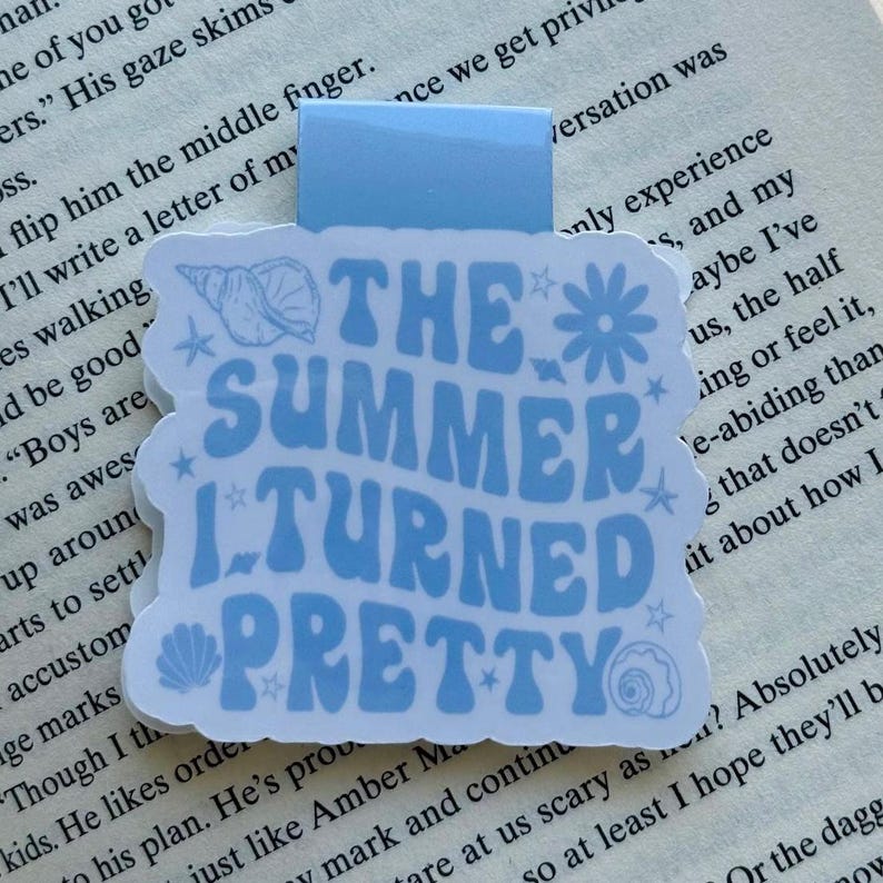 TSITP Inspired Magnetic Bookmark: the Summer I Turned Pretty Romance ...
